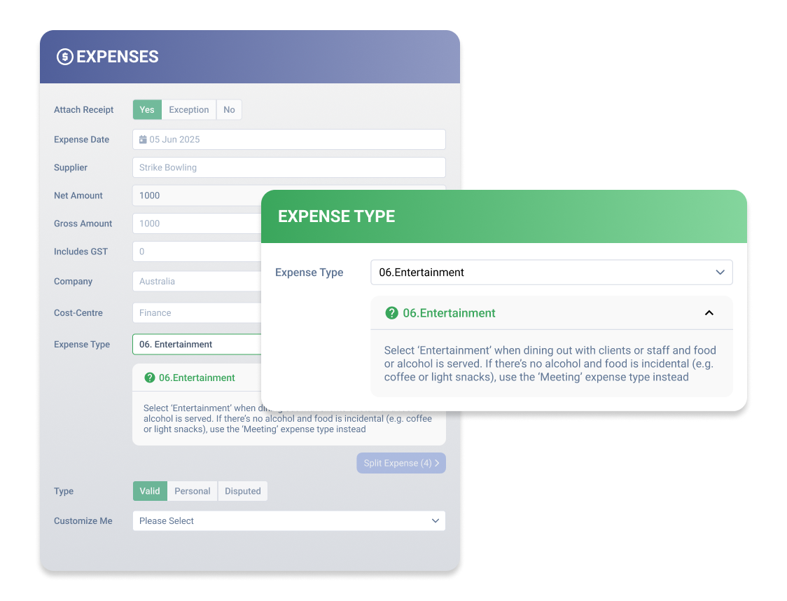 A refreshed, cleaner, and more intuitive ProSpend interface