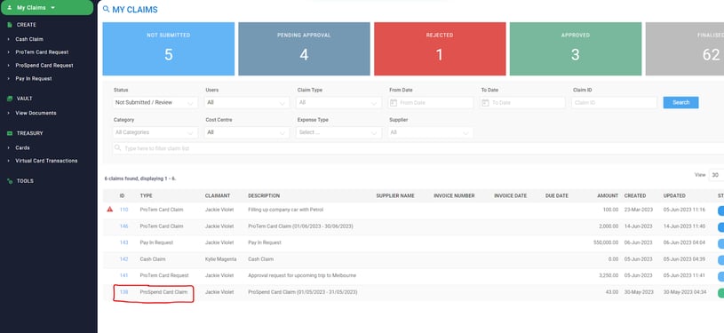 ProSpend Privacy Policy