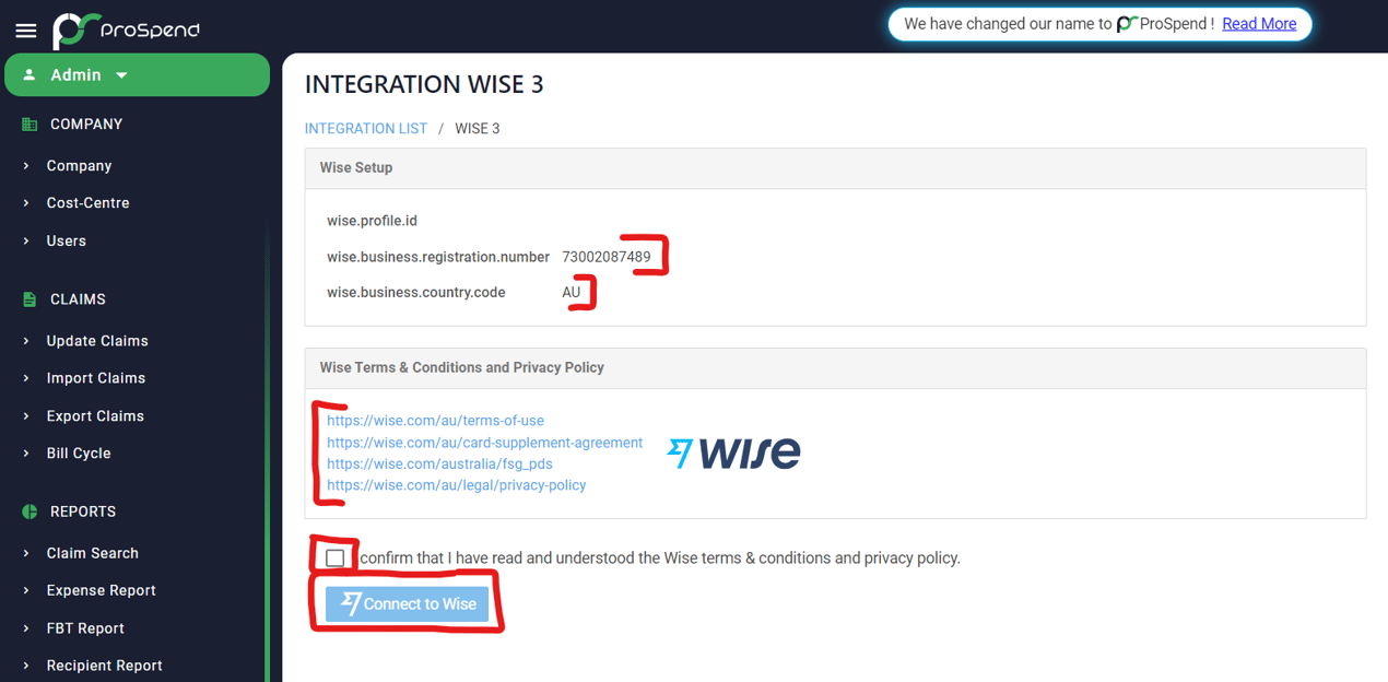 ProSpend Privacy Policy